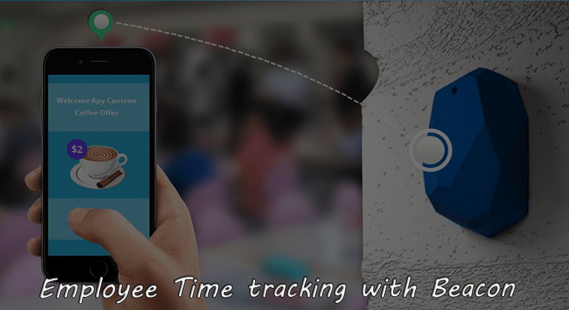 Simplest way to track the timing of Employee with Beacon in the ...